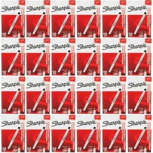 SHARPIE 37001 Permanent Markers, Ultra Fine Point, Blac | B2B Liquidation