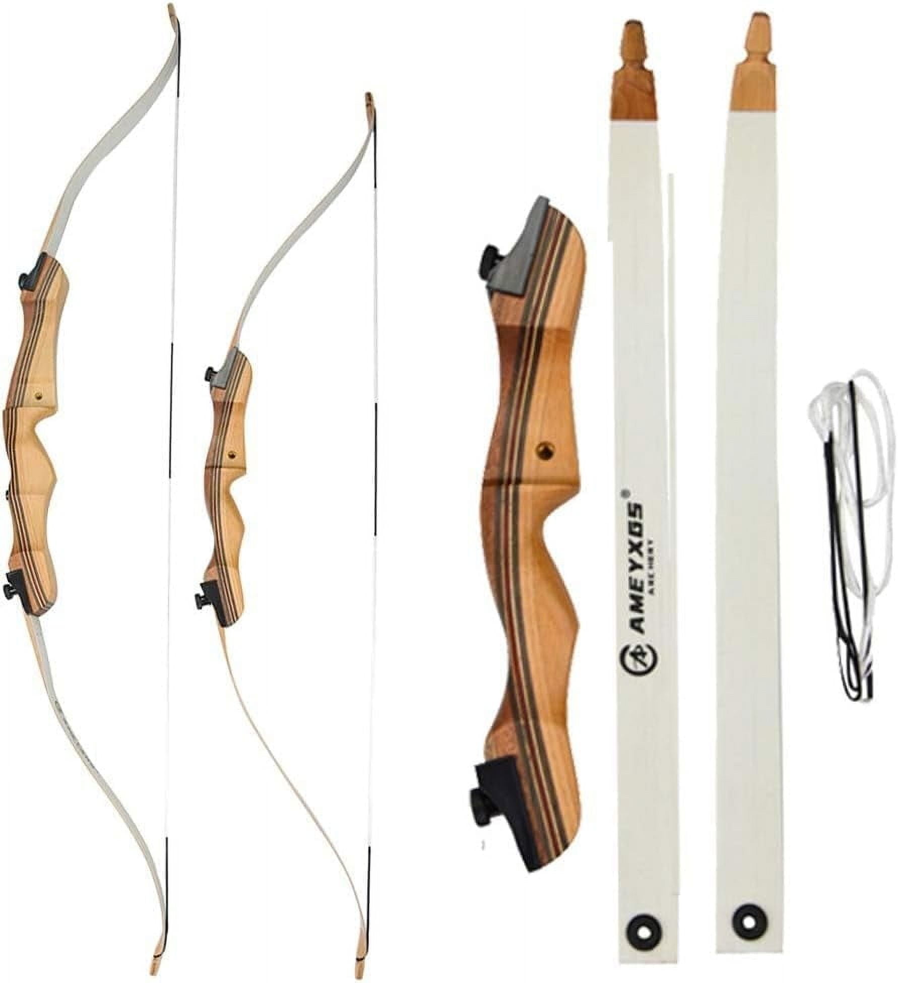 SHARROW 10-20lbs Archery Children Recurve Bow and Arrow Set 48" 54 ...