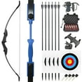 SHARROW Archery Takedown Recurve Bow and Arrow Set Left/Right Hand ...