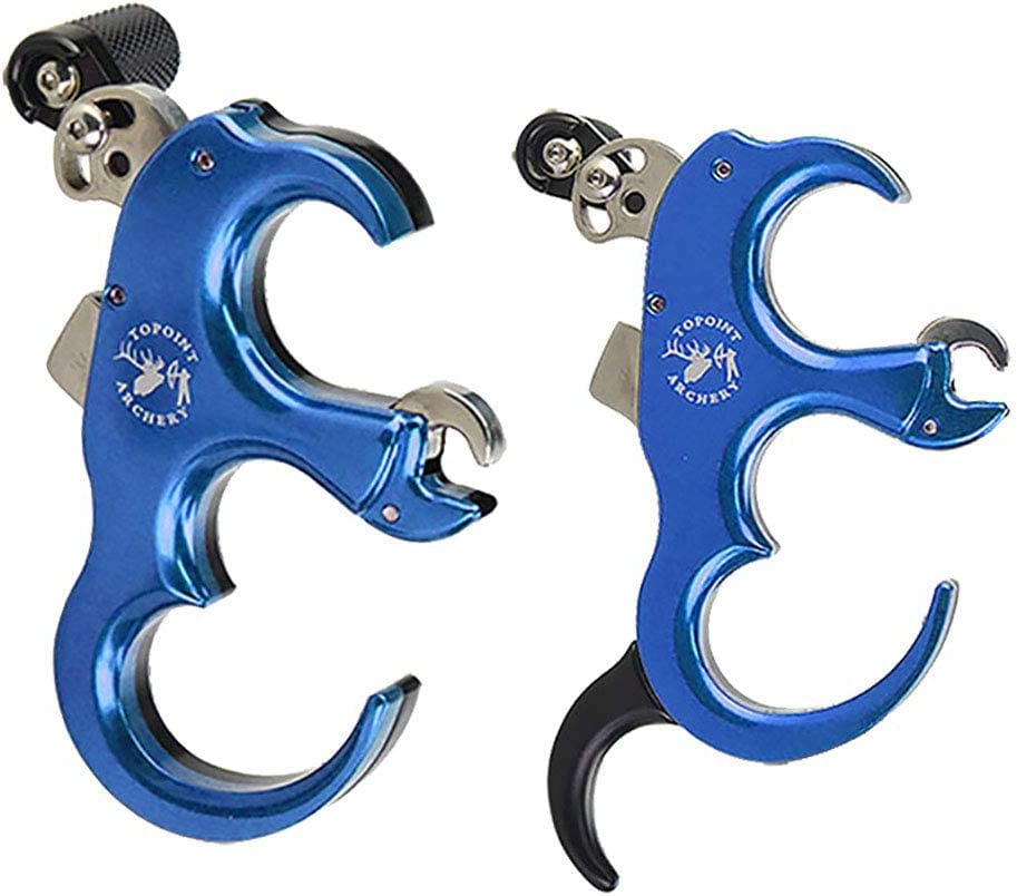 SHARROW Bow Release Aid 3/4 Fingers Automatic Archery Release Aluminium ...