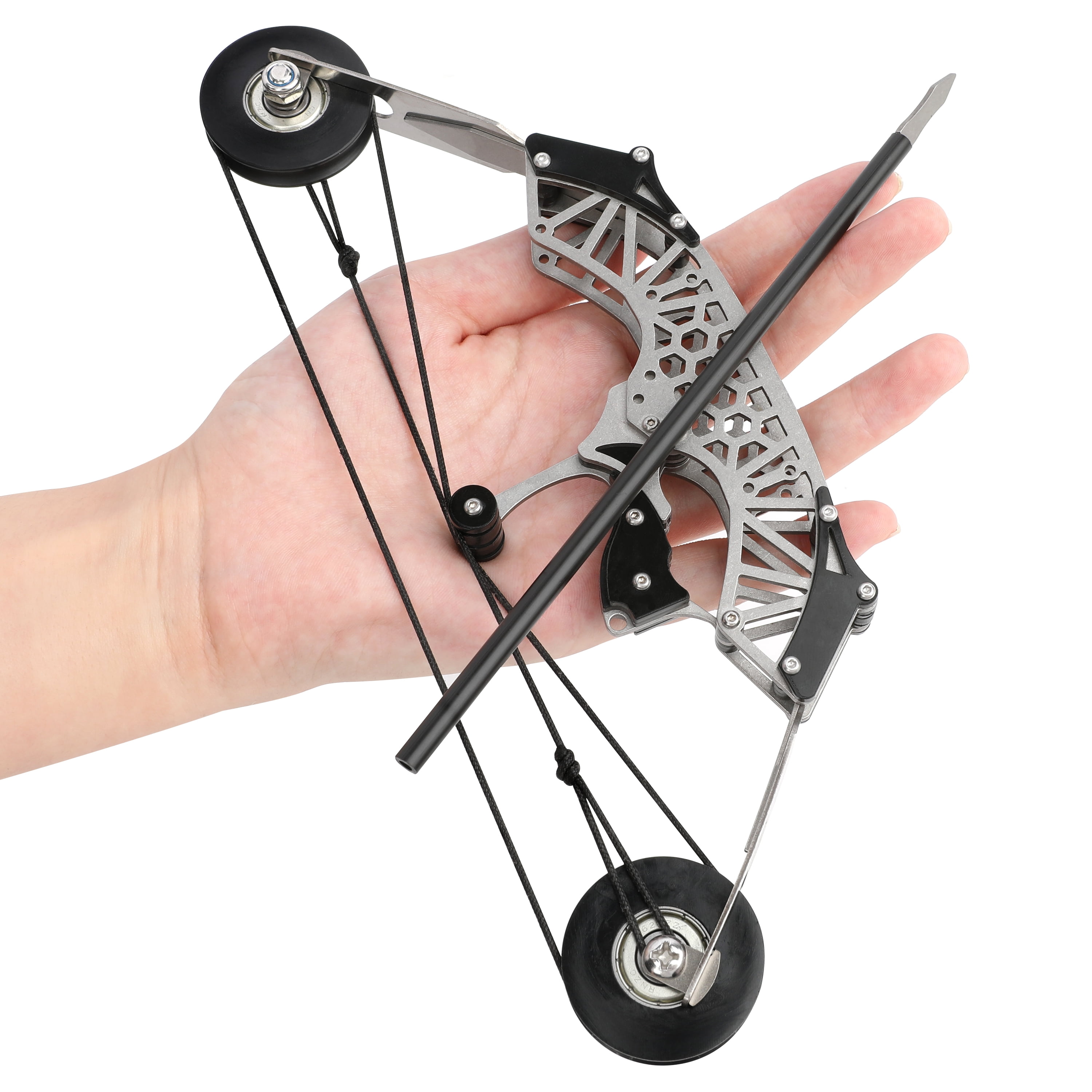 SHARROW Mini Archery Bow Set Mini Compound Bow and Arrows Set Archery Gift - Walmart.com