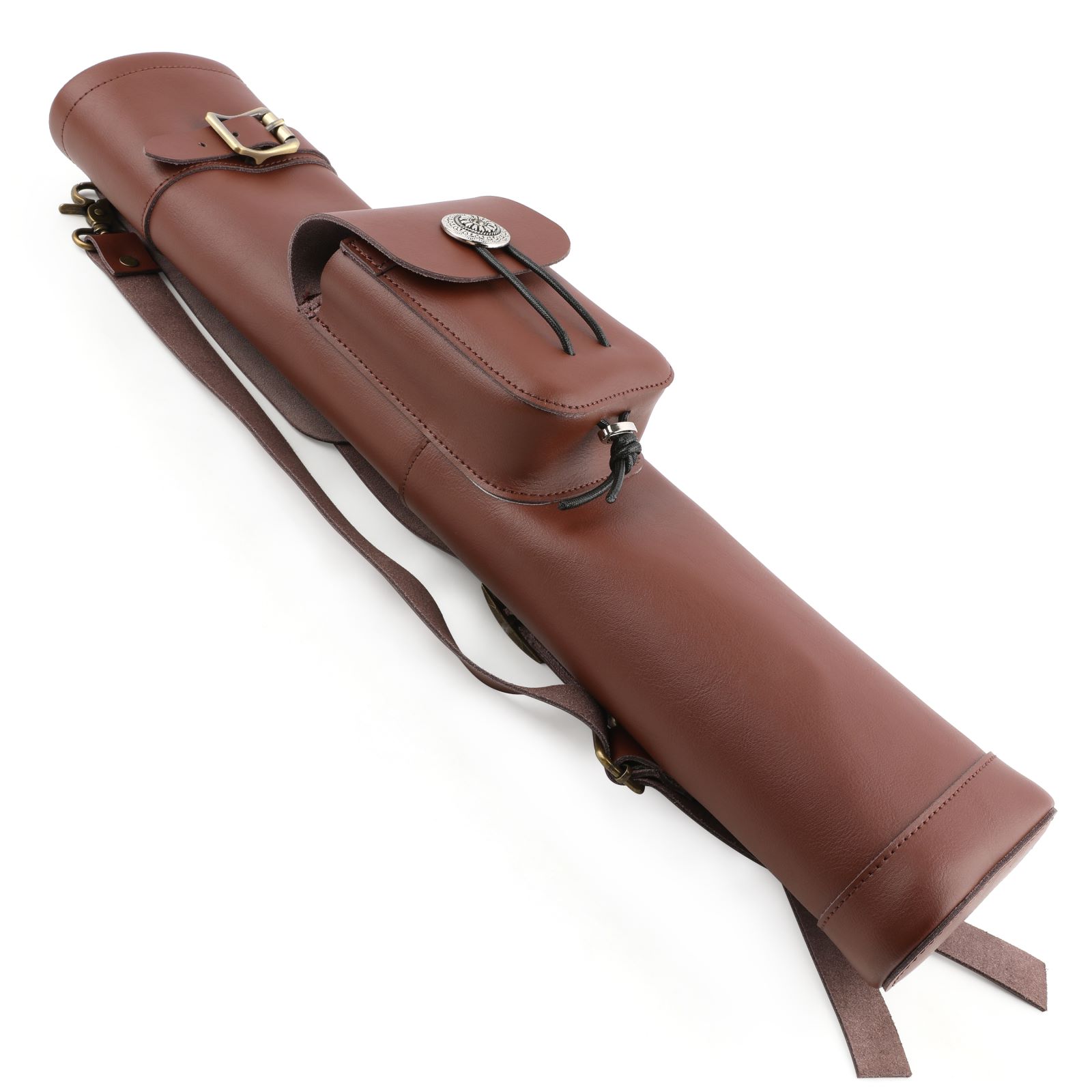 SHARROW Traditional Back Quiver Medieval Style Leather Arrow Quiver ...