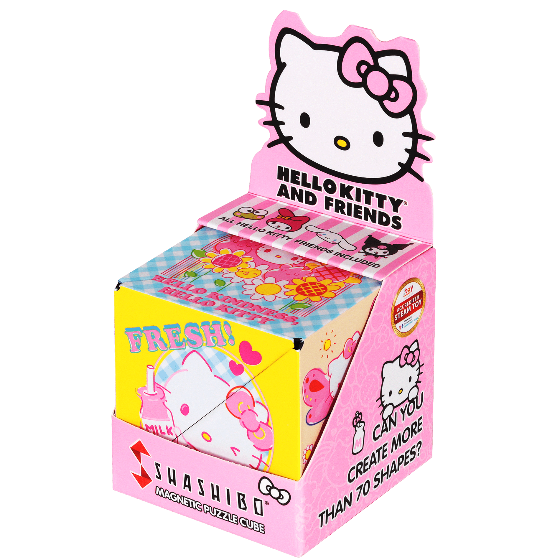 SHASHIBO Hello Kitty & Friends Shape Shifting Box - STEM Magnetic ...