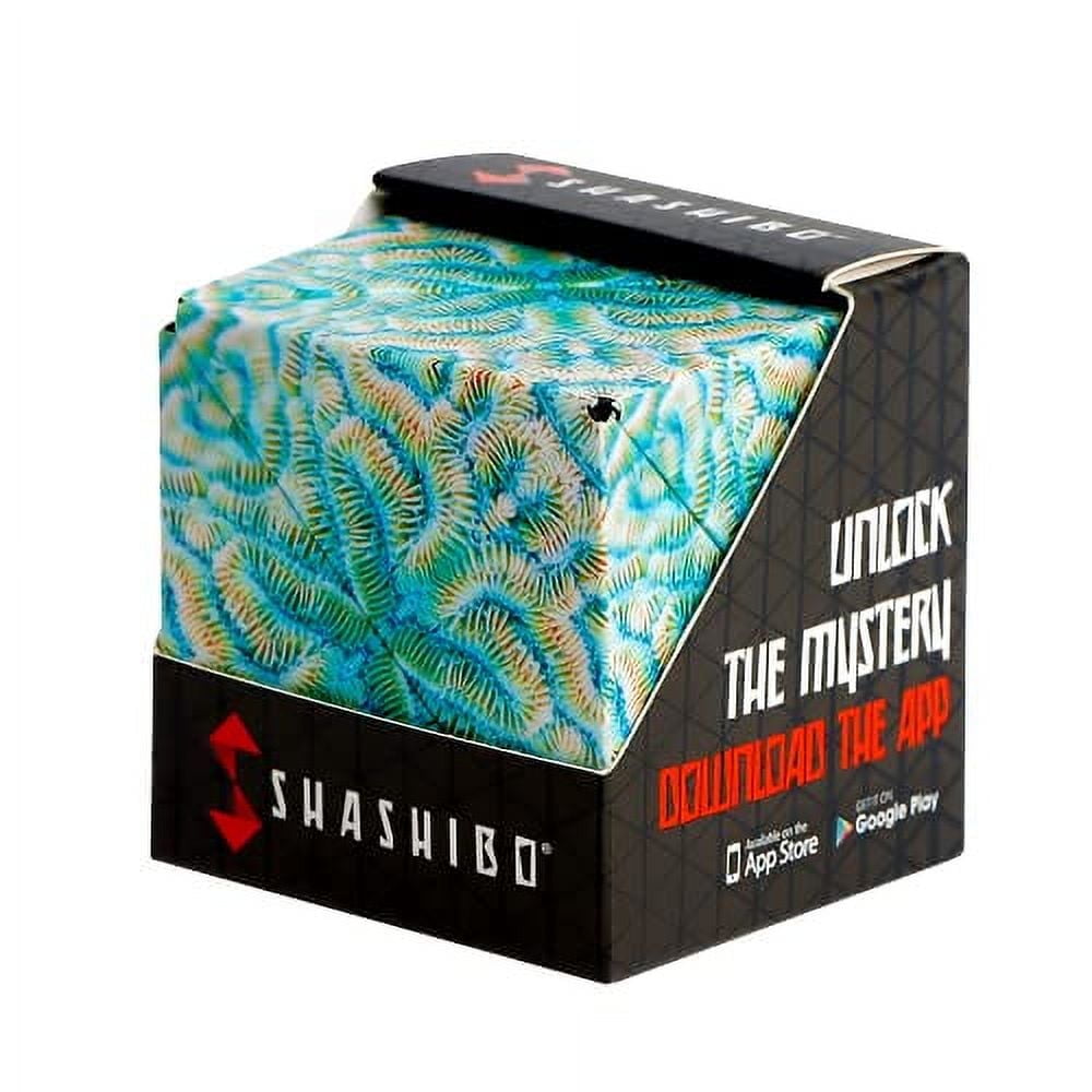 Magnetic Shashibo Shape Shifting Box - Patented Fidget Cube Transforms ...