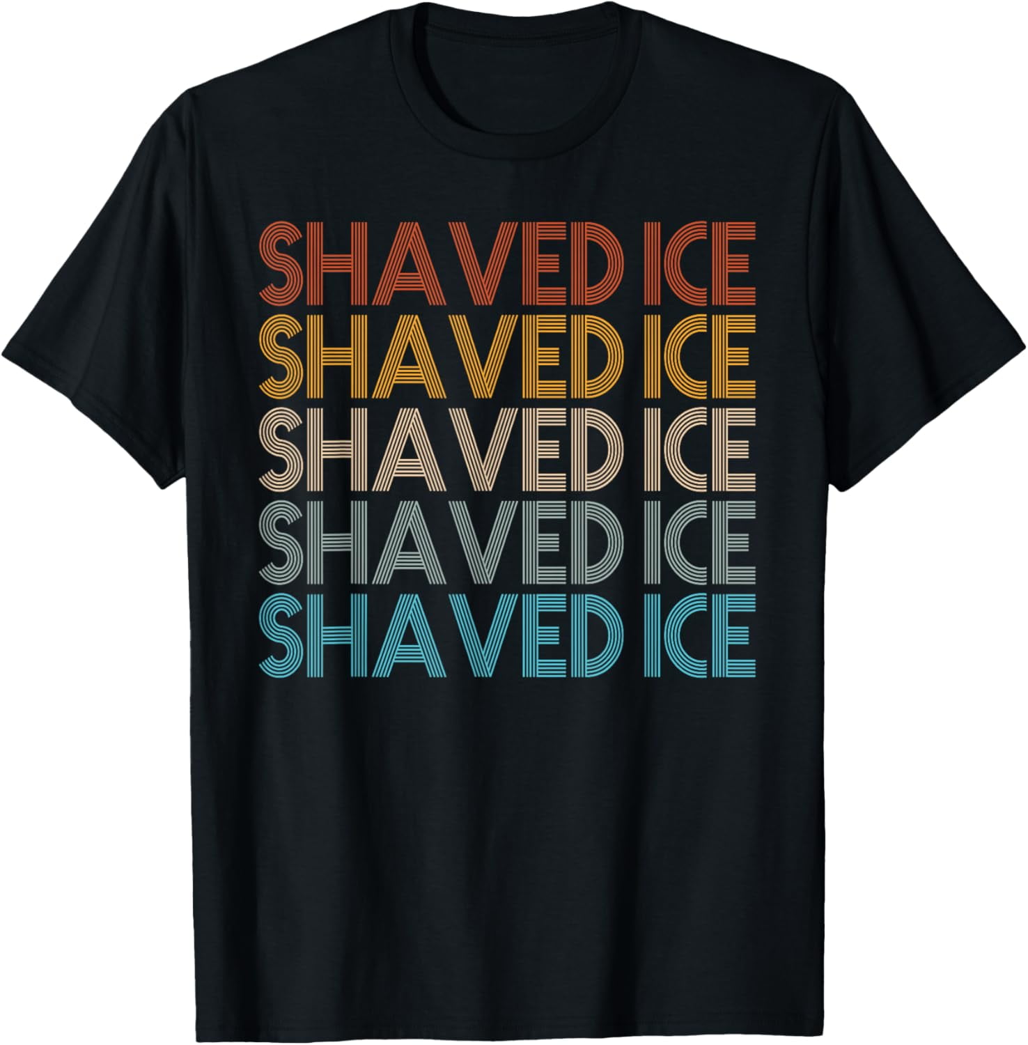 SHAVED ICE Design for a Shave Ice fan T-Shirt - Walmart.com