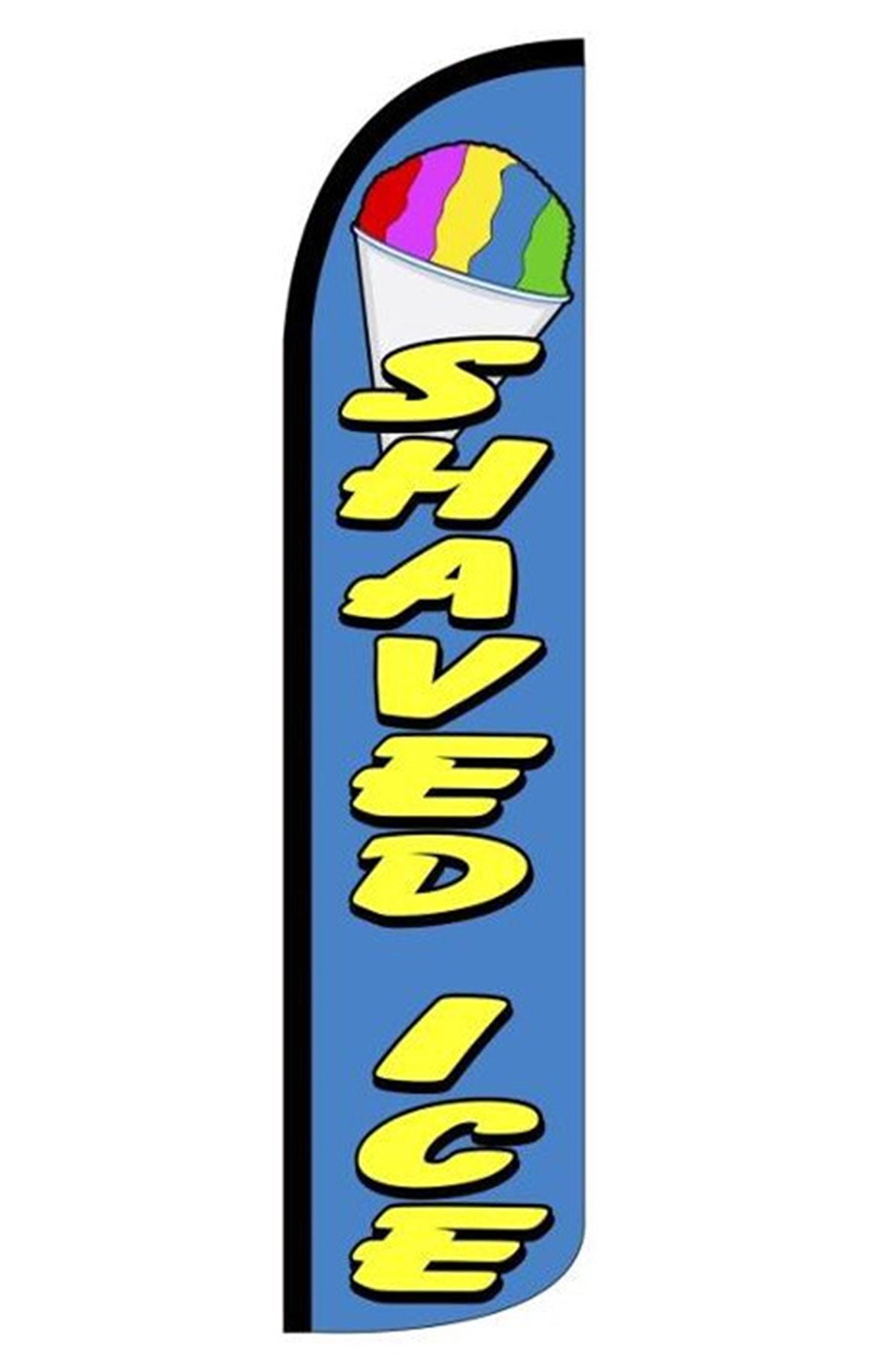 SHAVED ICE Windless Flag (Hardware Not Included) |Advertisement ...