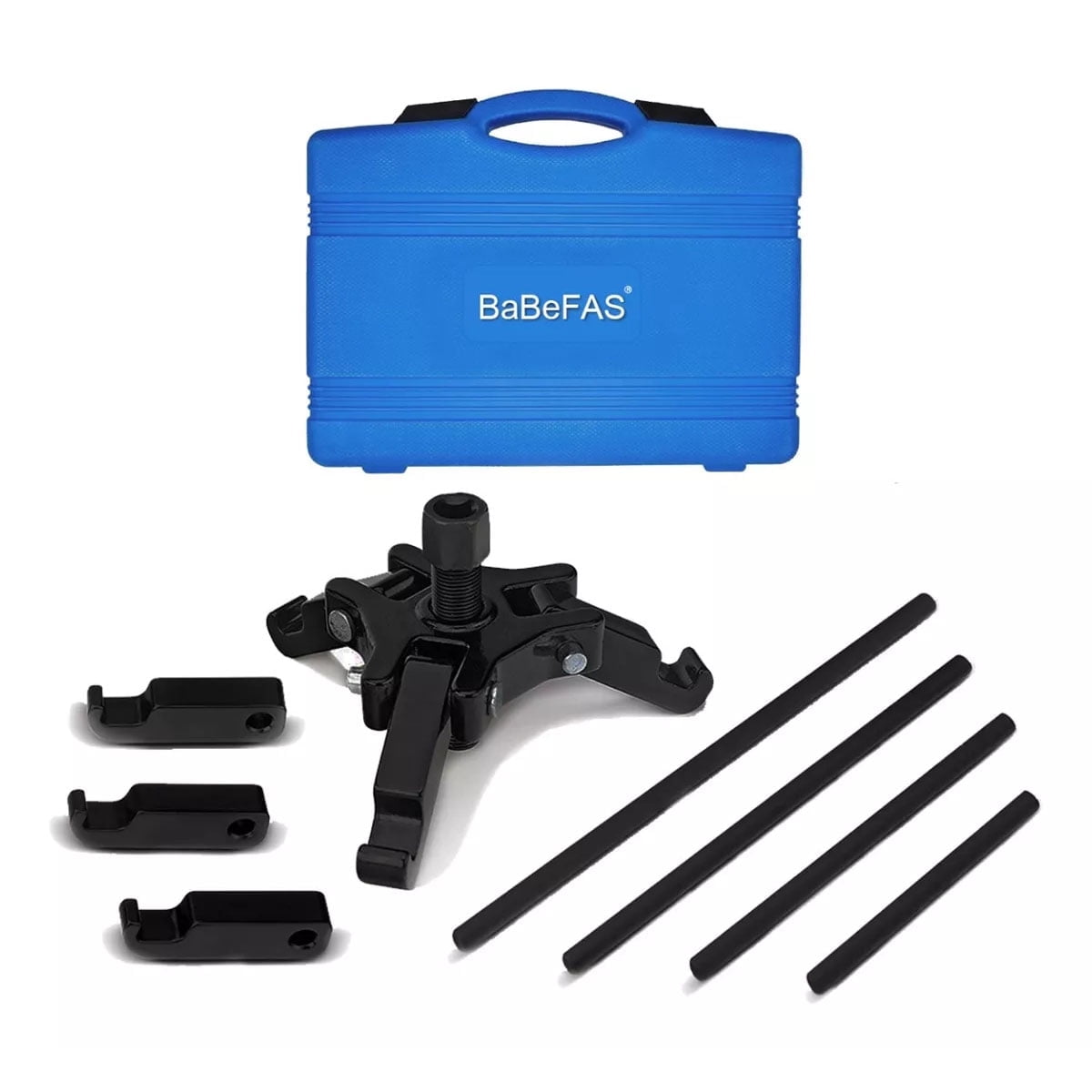 SHAWNICE Harmonic Balancer Puller Kit, Adjustable 3-Jaw Puller Set for ...