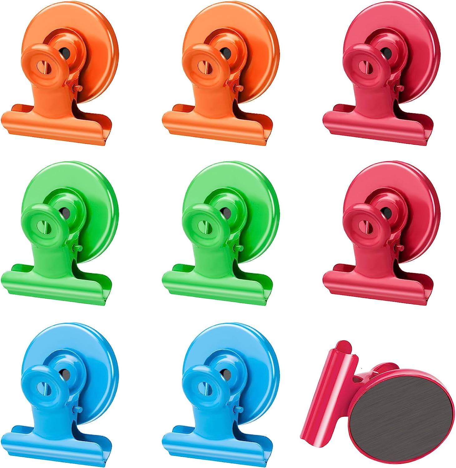 SHBOTO 8 Pack Magnet Clips, Strong Fridge Magnets Clips, Heavy Duty ...