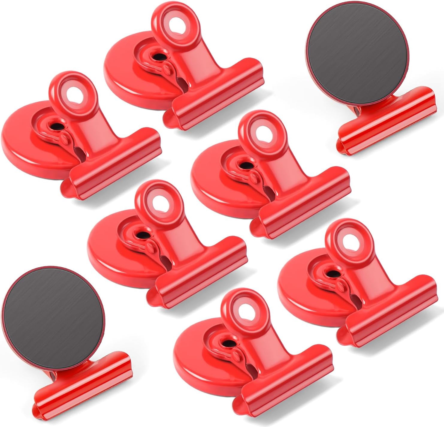 SHBOTO 8 Pack Magnet Clips, Strong Fridge Magnets Clips, Heavy Duty ...