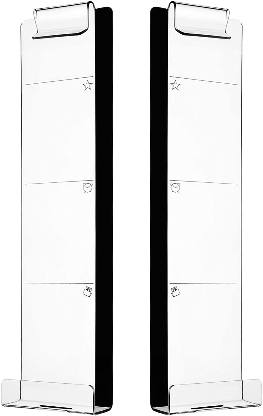 ‎SHBOTO Acrylic Monitor Memo Board, Message Memo Holders Notes Boards ...