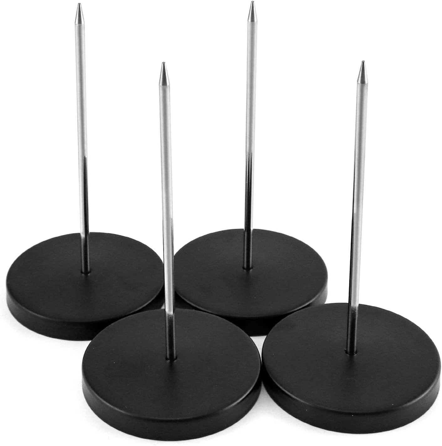 SHBOTO Desk Receipt Holder, 4 Pack Spike Stick Receipts Check Bill Fork ...