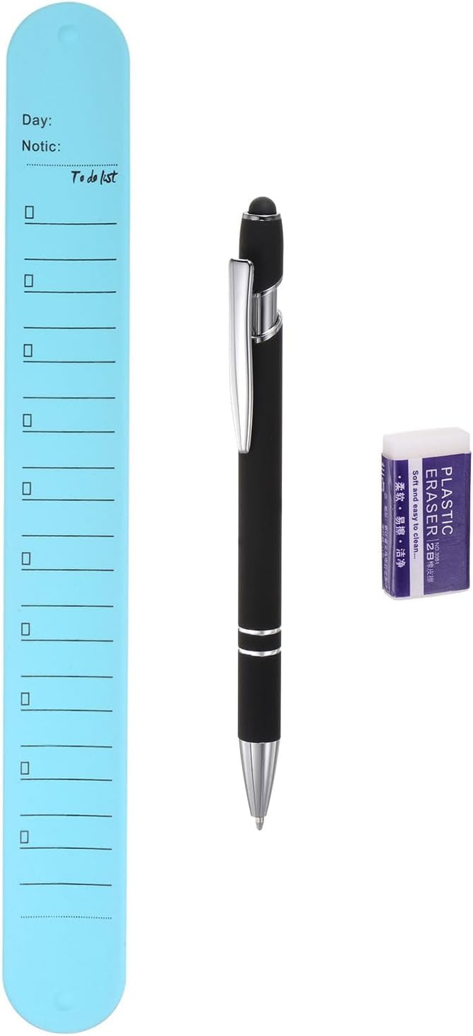 ‎SHBOTO Silicone Memo Wrist Band 9.37" x 1.1" 20cm 8 Inch Writable ...