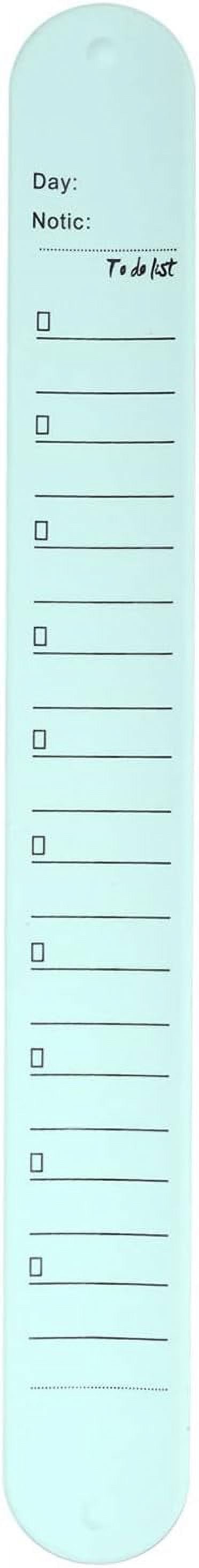 SHBOTO Silicone Memo Wrist Band 9.37" x 1.14" 20cm 8 Inch Measure Ruler ...