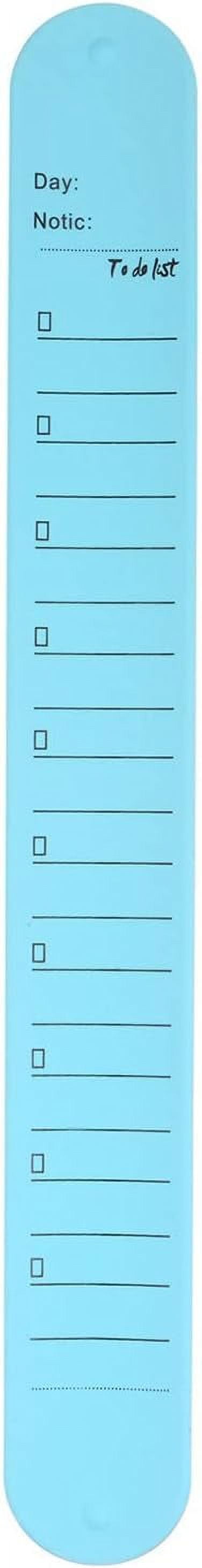 SHBOTO Silicone Memo Wrist Band 9.37" x 1.14" 20cm 8 Inch Measure Ruler ...