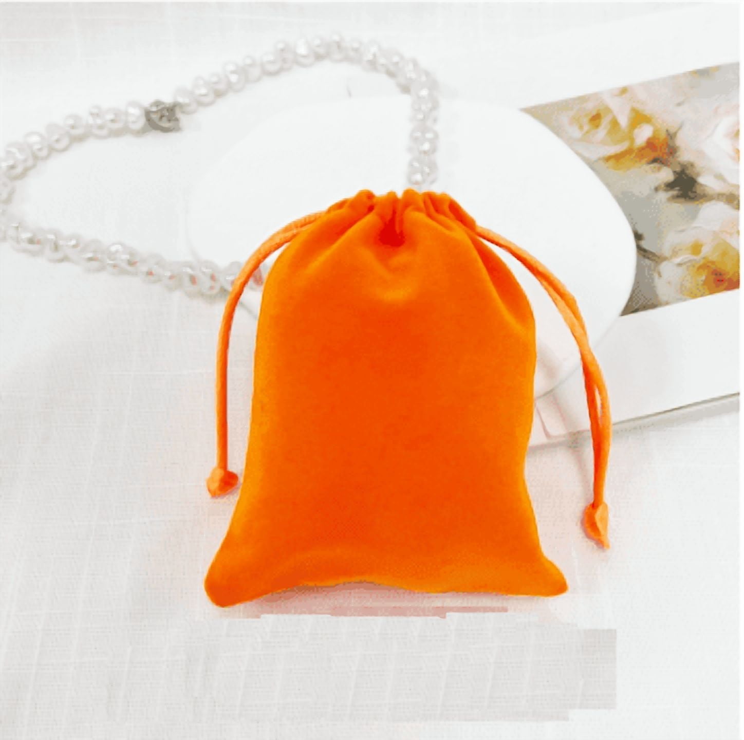 SHBOTO Velvet Drawstring Bags Wedding Gift Bags Velvet Cloth Jewelry ...