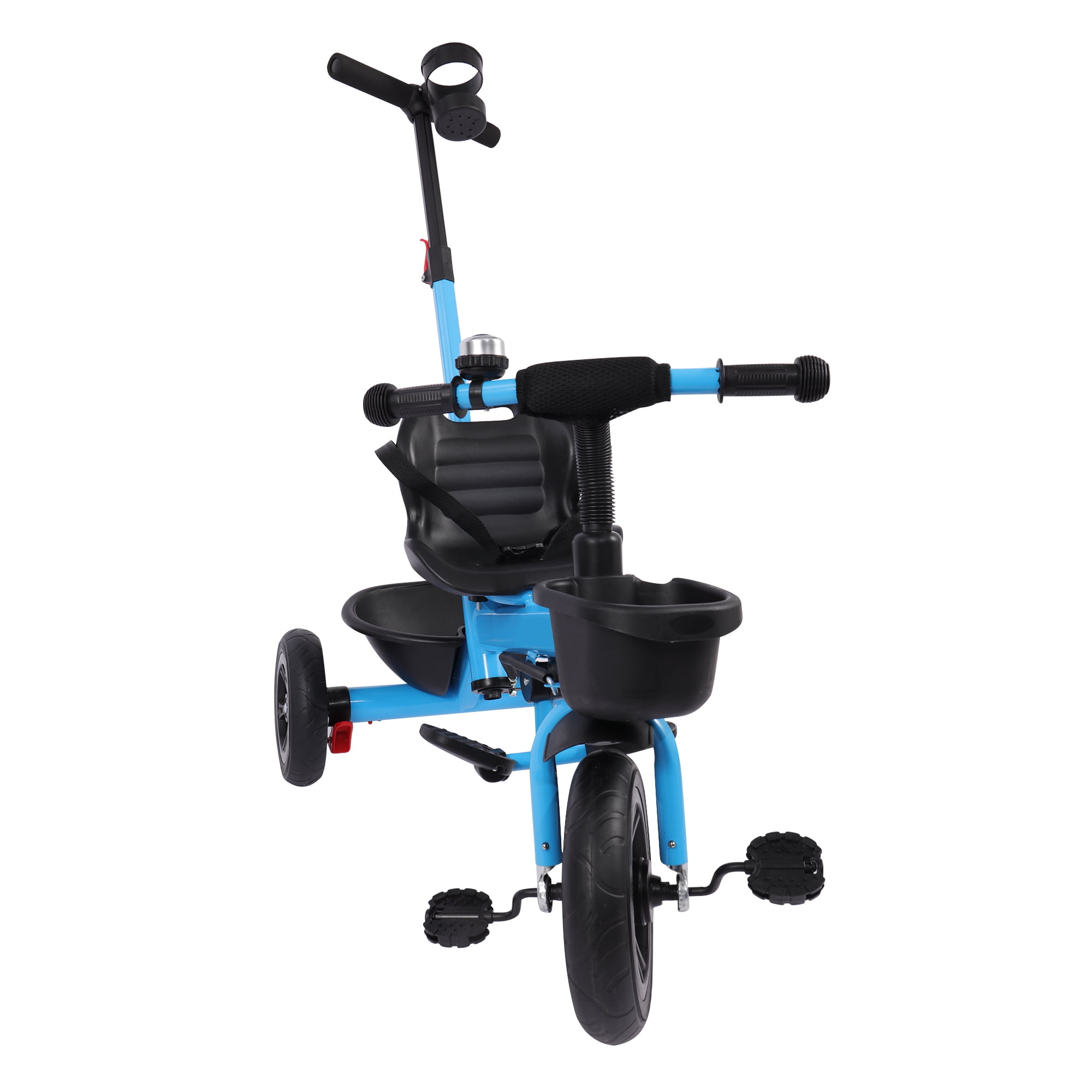 SHCKE Children's tricycles for 2-5 Years Old, Push Trike High Back seat ...