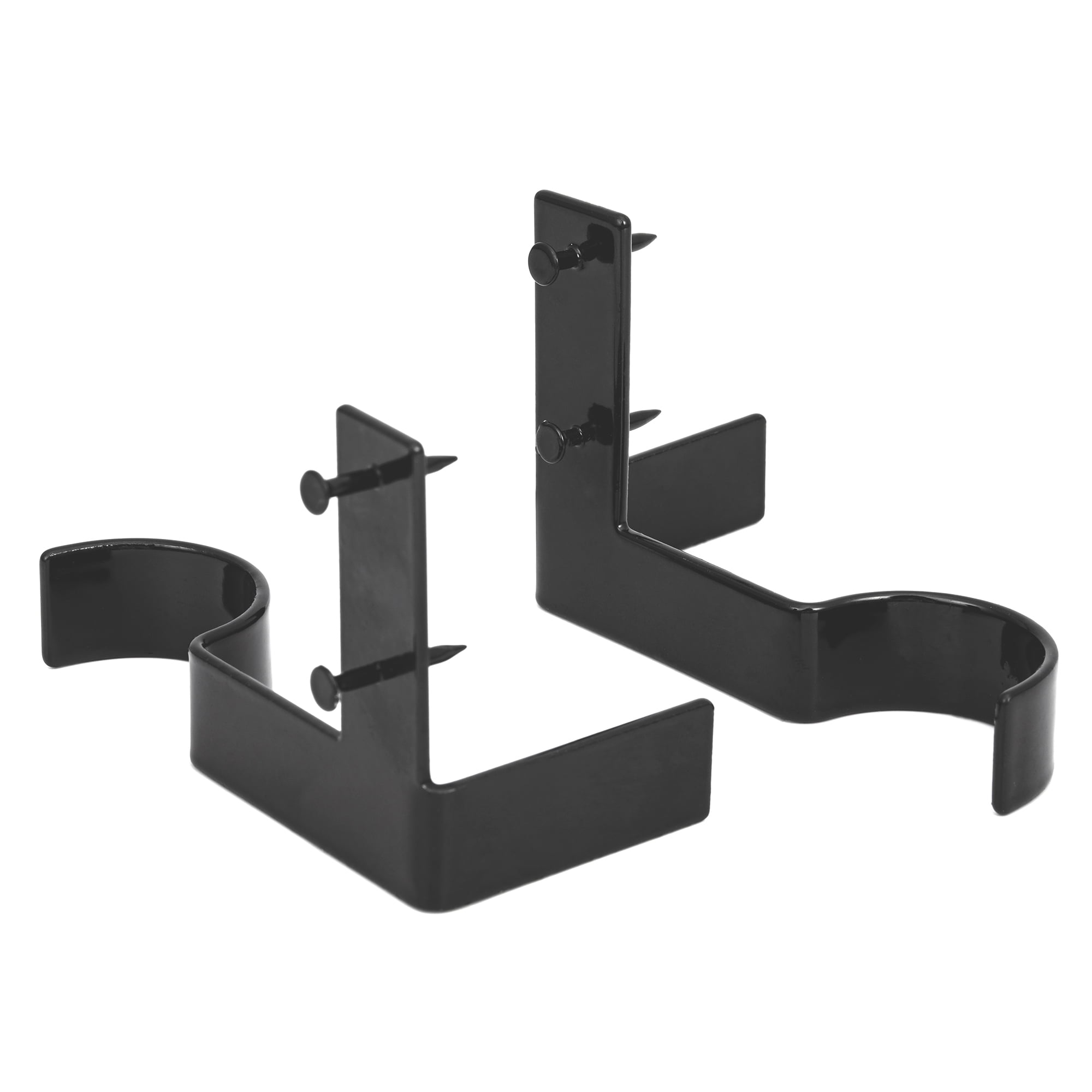 SHCKE Curtain Rod Wall Bracket Hooks General Curtain Brackets Curtain ...
