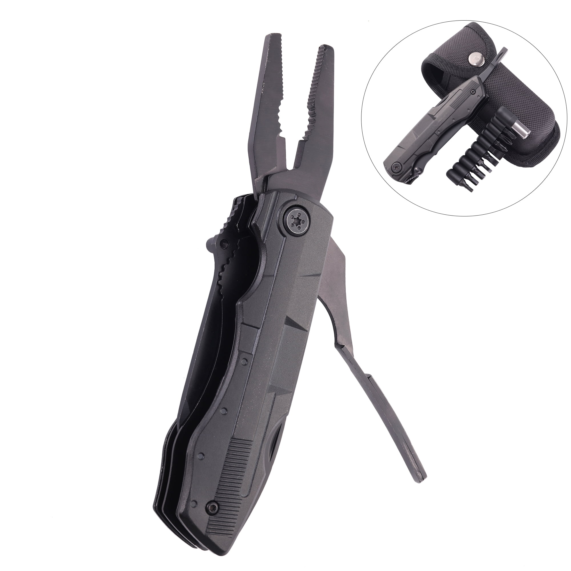 SHCKE Multifunctional Folding Knife Pliers Multitool Knife Gift Set ...