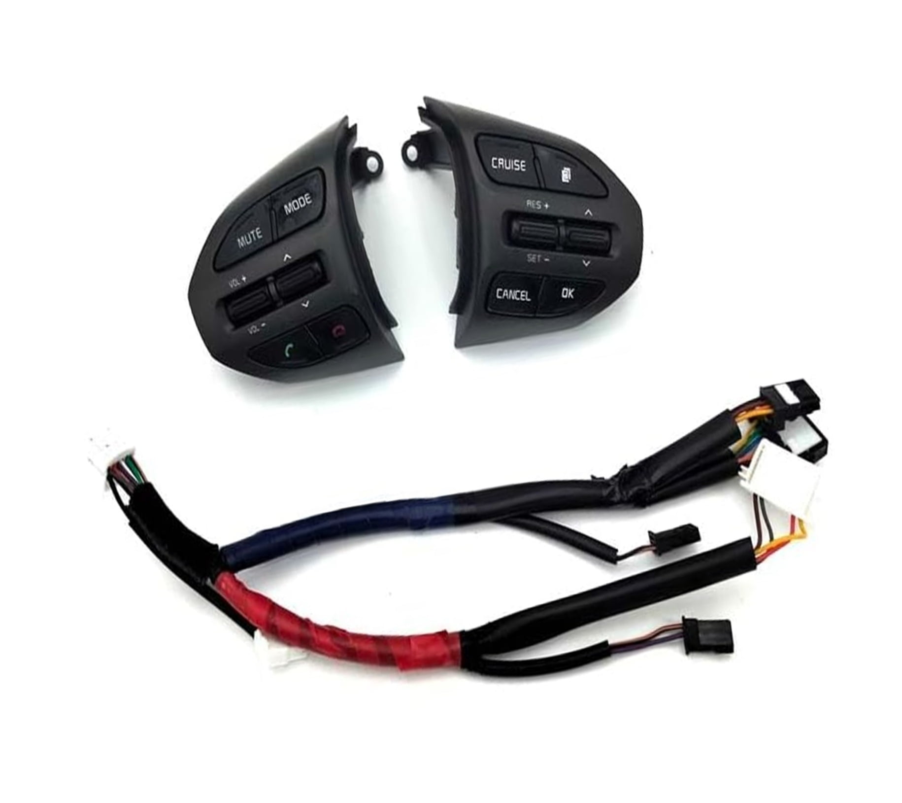 SHDNCYQ Car Steering Wheel Buttons Left and Right Full Set for Kia K5 ...