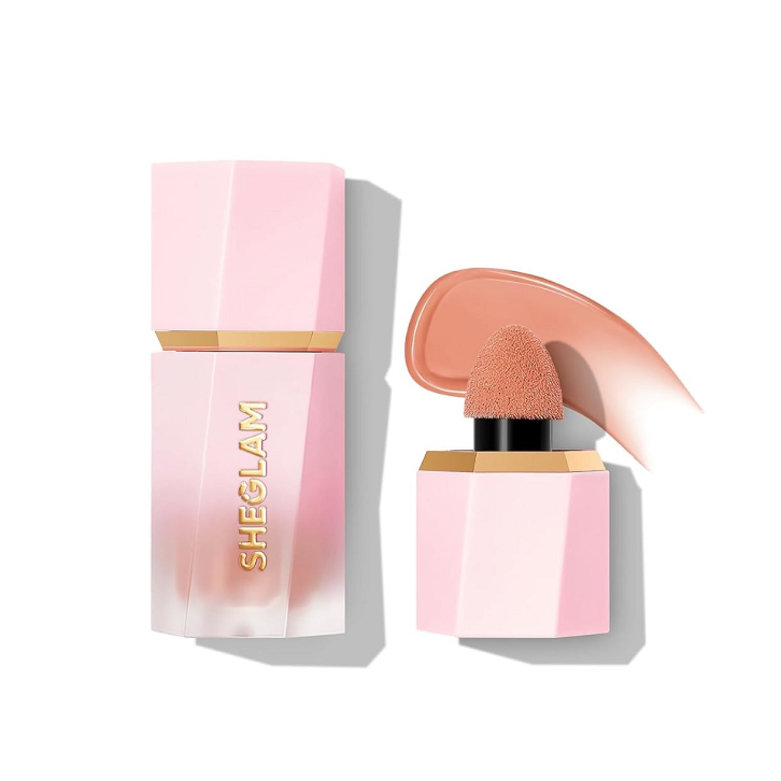 SHE_GLAM Color Bloom Liquid Blush Makeup for Cheeks Matte, Finish Long Lasting,Blendable Liquid ...