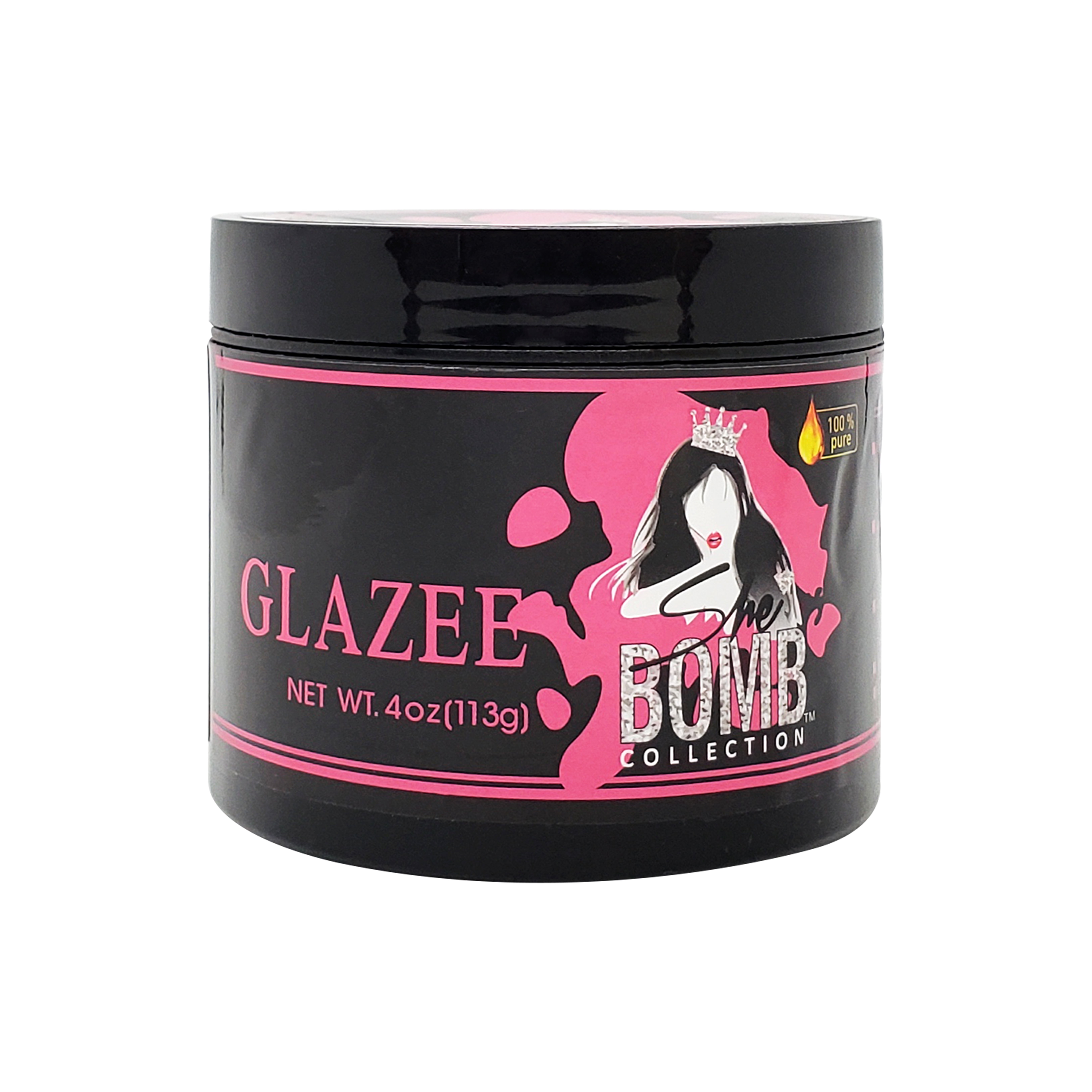 she is bomb collection Glazee Gel 4 oz Hair Cream for Frizz Control All ...