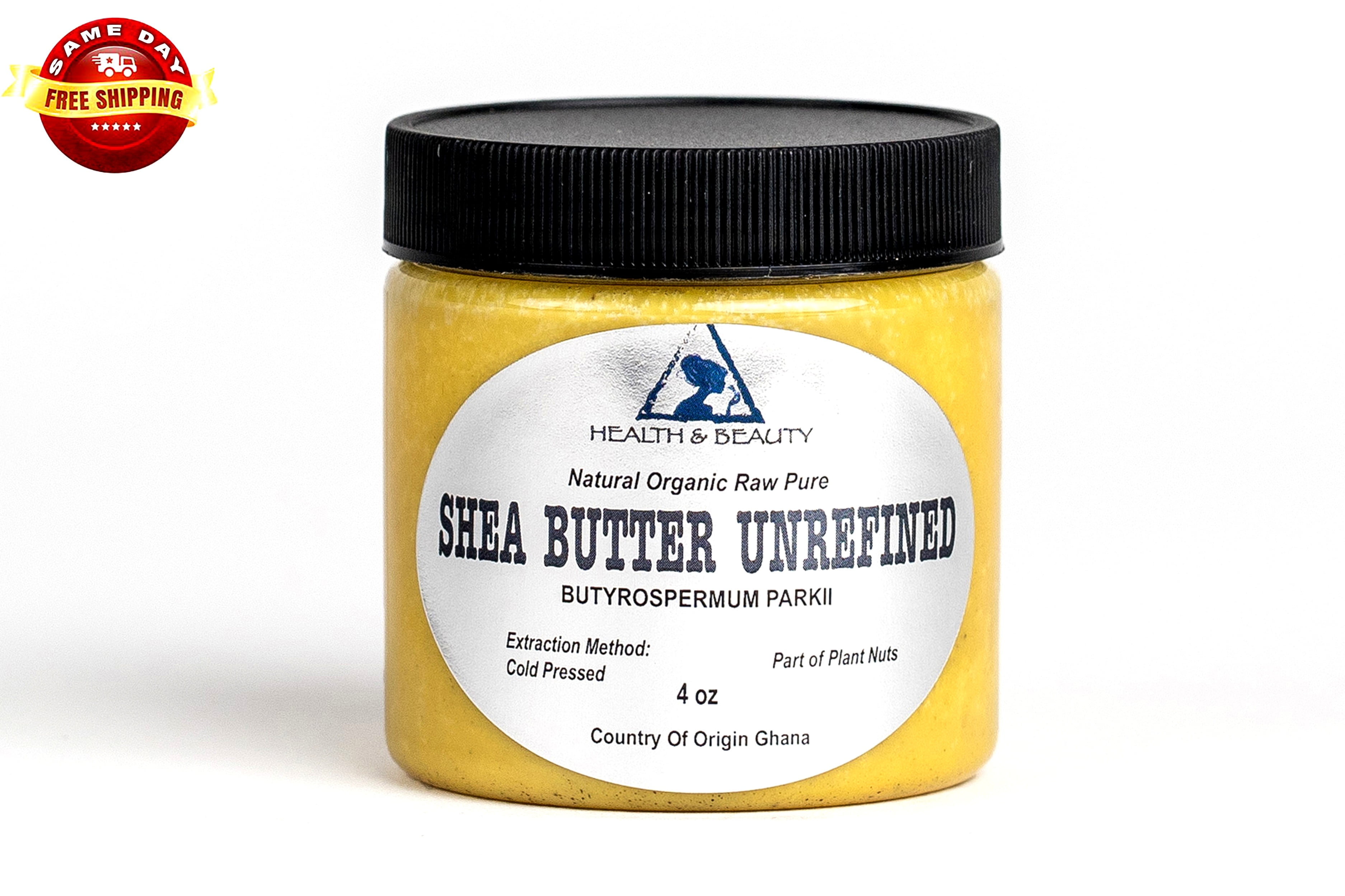 Organic Raw Unrefined Shea Butter, Cold Pressed, Grade A, Pure from ...