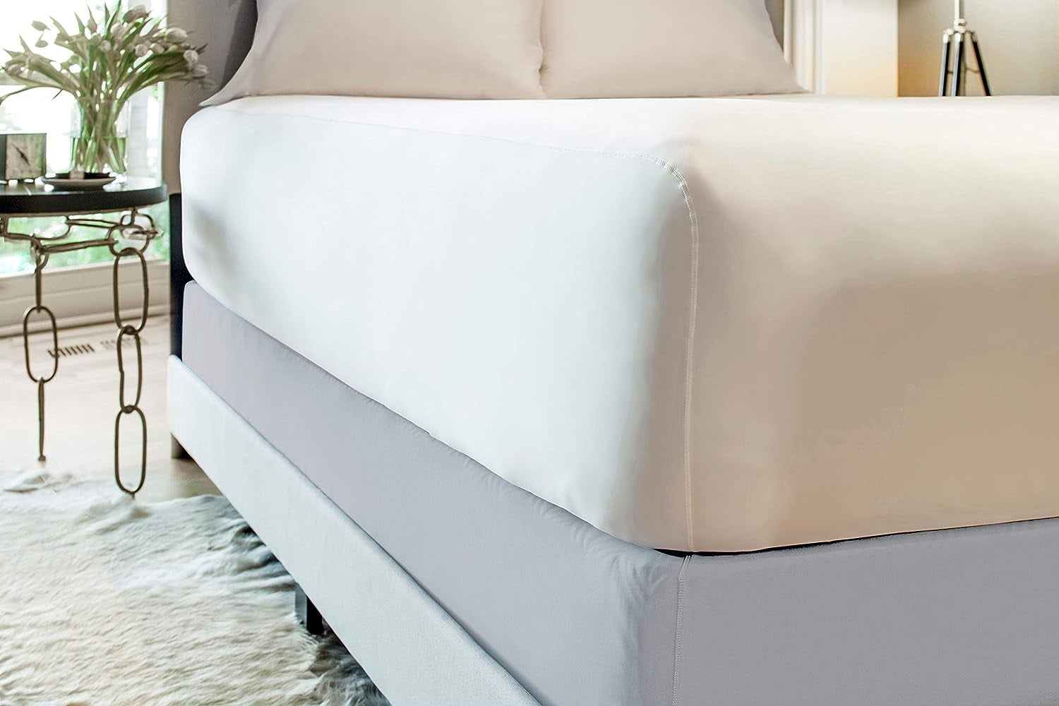 SHEEX - Original Performance Box Spring Wrap, Sleek Alternative to Dust ...