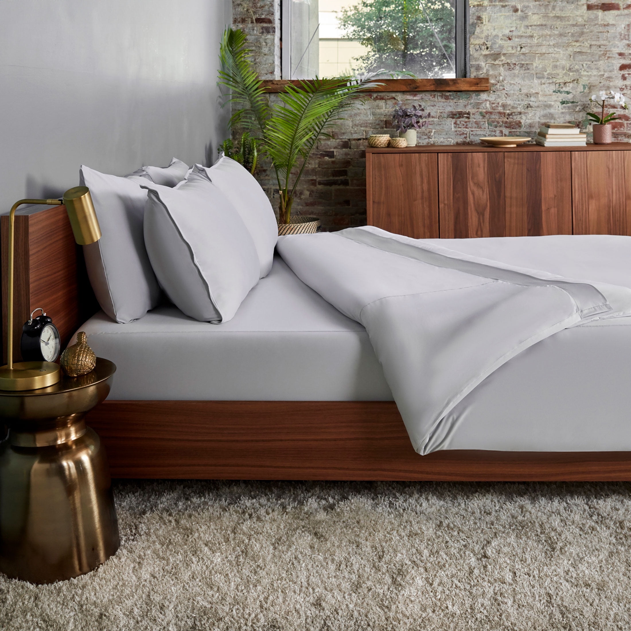 SHEEX Original Performance Premium Sheet Set Queen - Pearl Blue ...