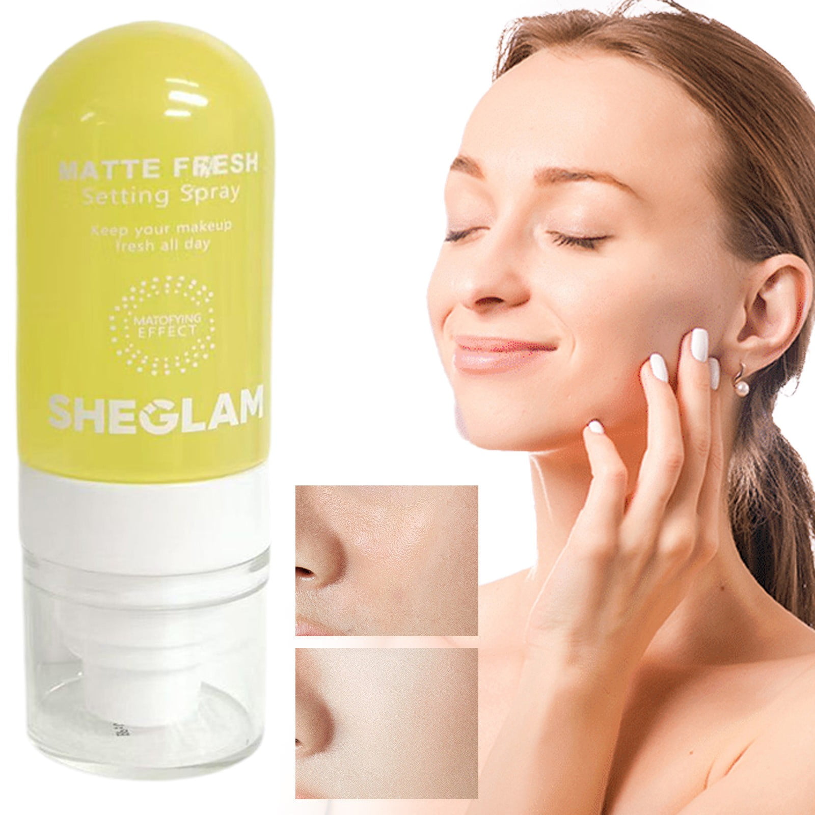 SHEGLAM Setting Spray - Moisturizing, Long-Lasting, Oil-Control, Non ...