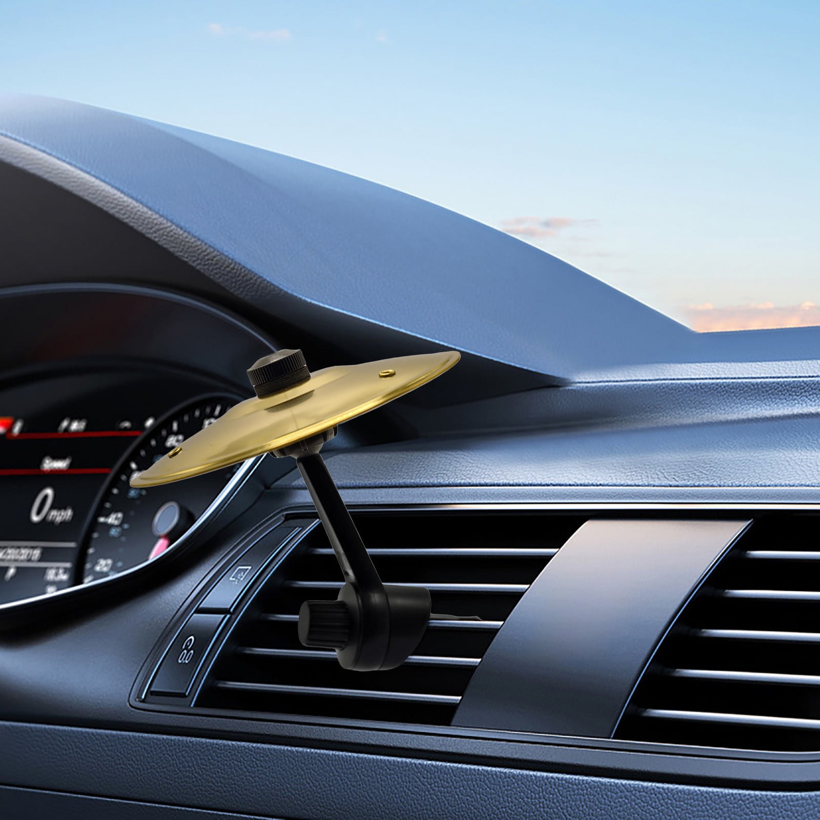 SHEIGUANNI Car Crash Cymbal, 2025 Upgrade Car Cymbal Air Vent, Car Drum ...