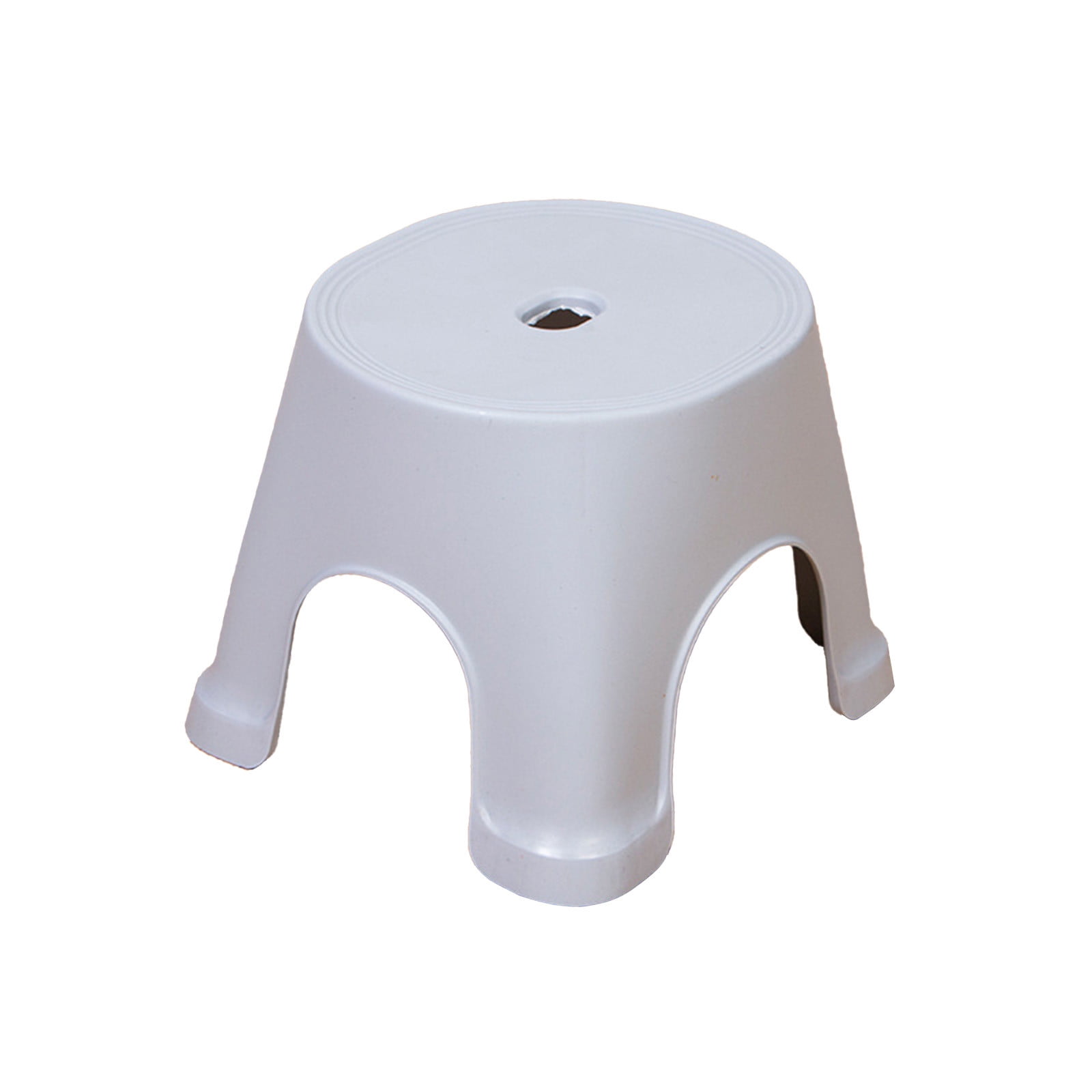 SHEIGUANNI Plastic Chairs Stool, Stackable Small Bench Foot Stool with ...