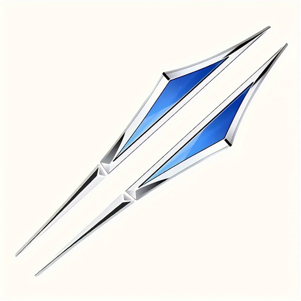 SHEKIKO Mall 1 Pair (2pcs) Of Universal Stainless Steel Car Side ...