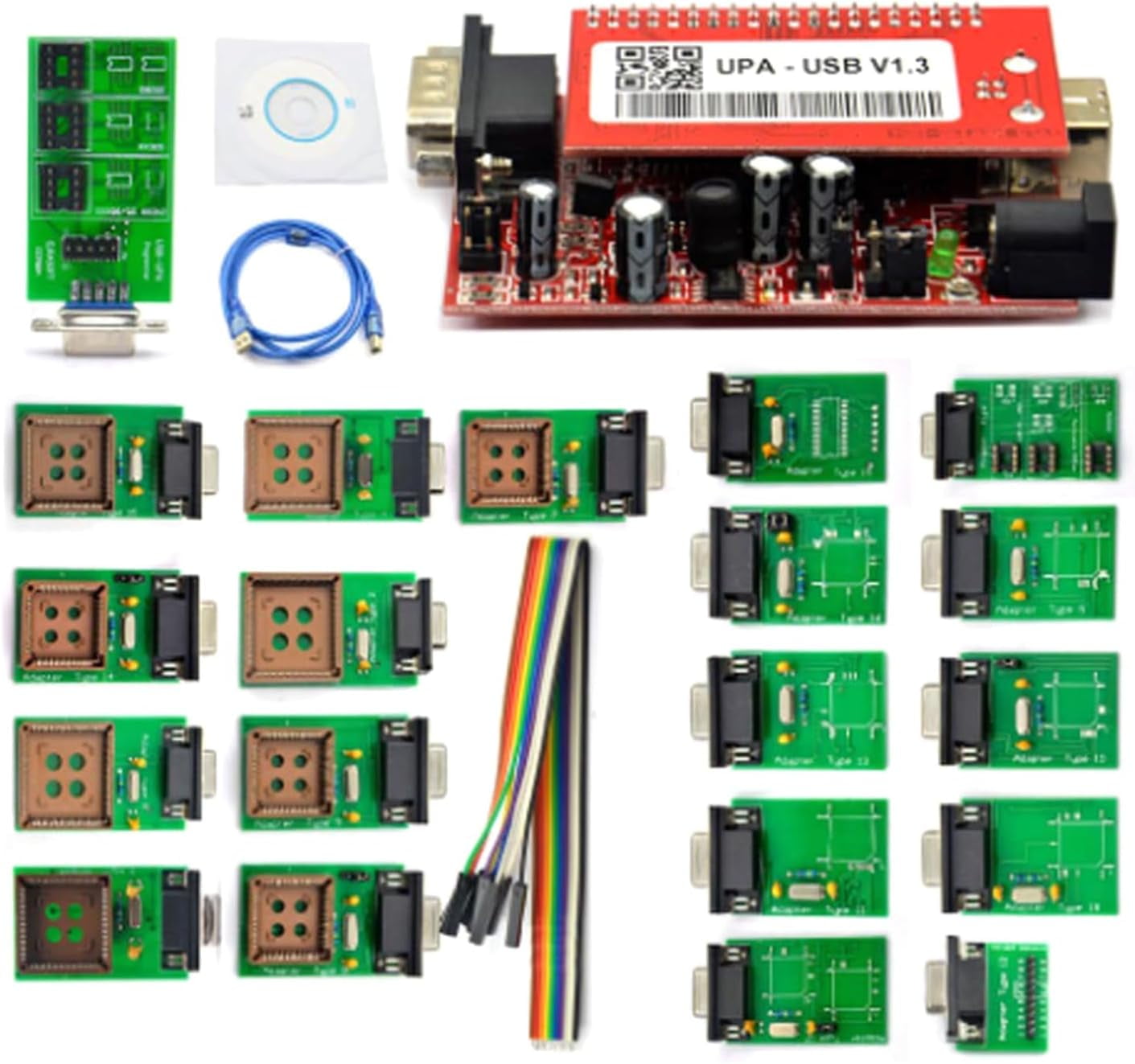 SHEKIKO Mall Upgraded Full Adapters Set Complete Programmer Kit, 1 ...