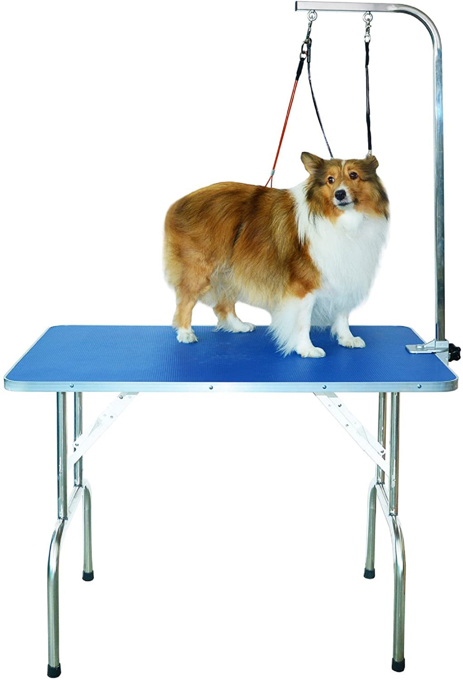 SHELANDY Professional Pet Grooming Table with Double Leashes and Clamp ...