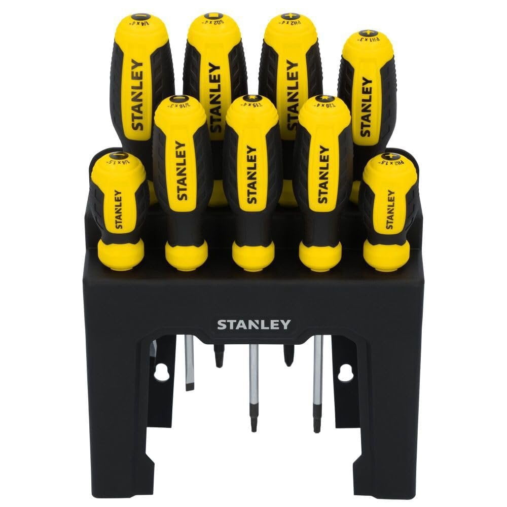 Stanley Screwdriver Set With Stand 9Pc - Walmart.com