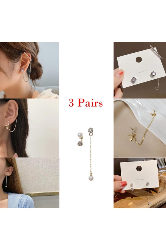 Cuff Chain Earrings