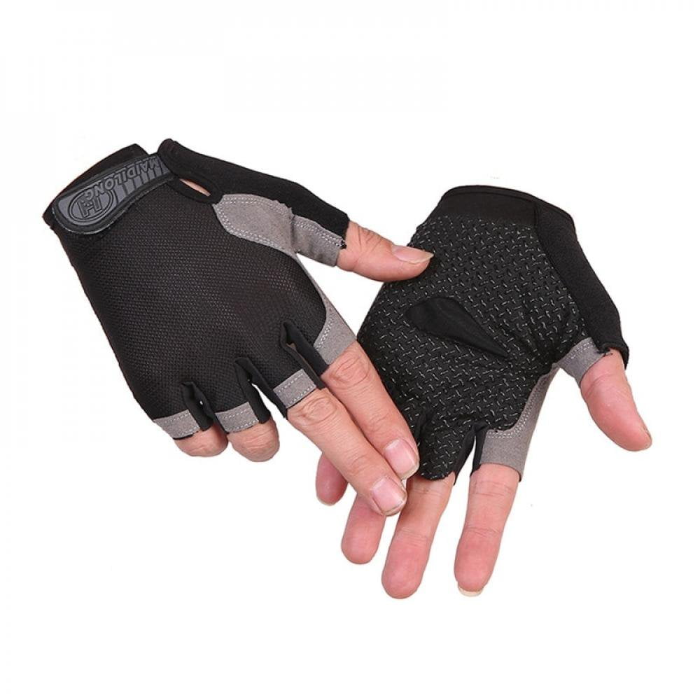 SHELLTON Cycling half Finger Mountain Bicycle Men Women Gel Pad Anti ...