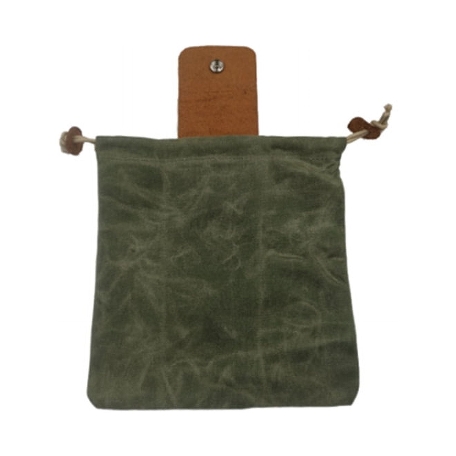 SHELLTON Garden Fruit Picking Bag, Leather and Canvas Bushcraft Bag ...