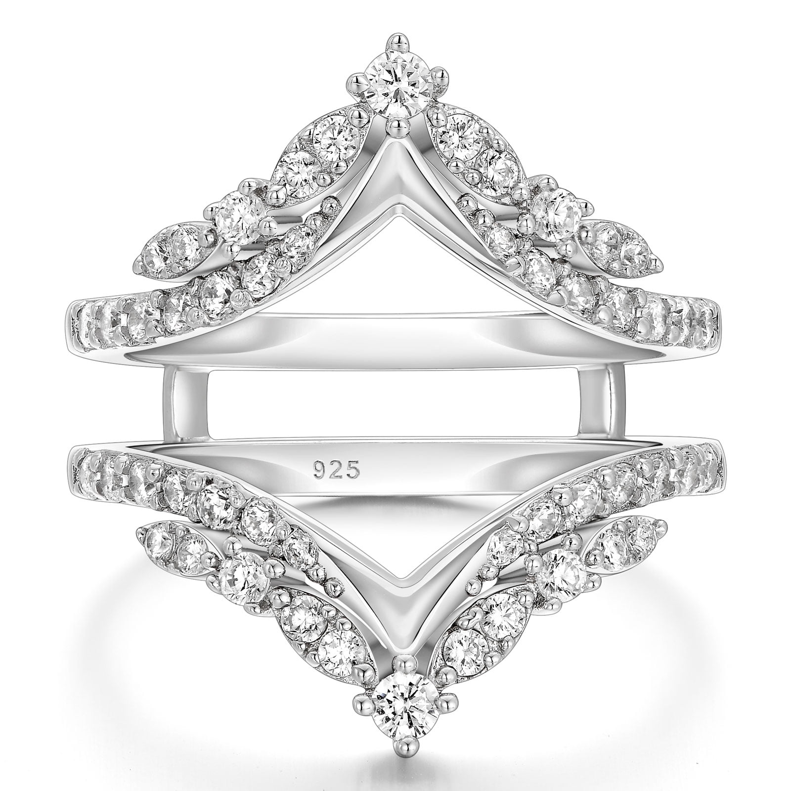 SHELOVES Vintage Ring Enhancer for Engagement Rings Curved Enhancer ...