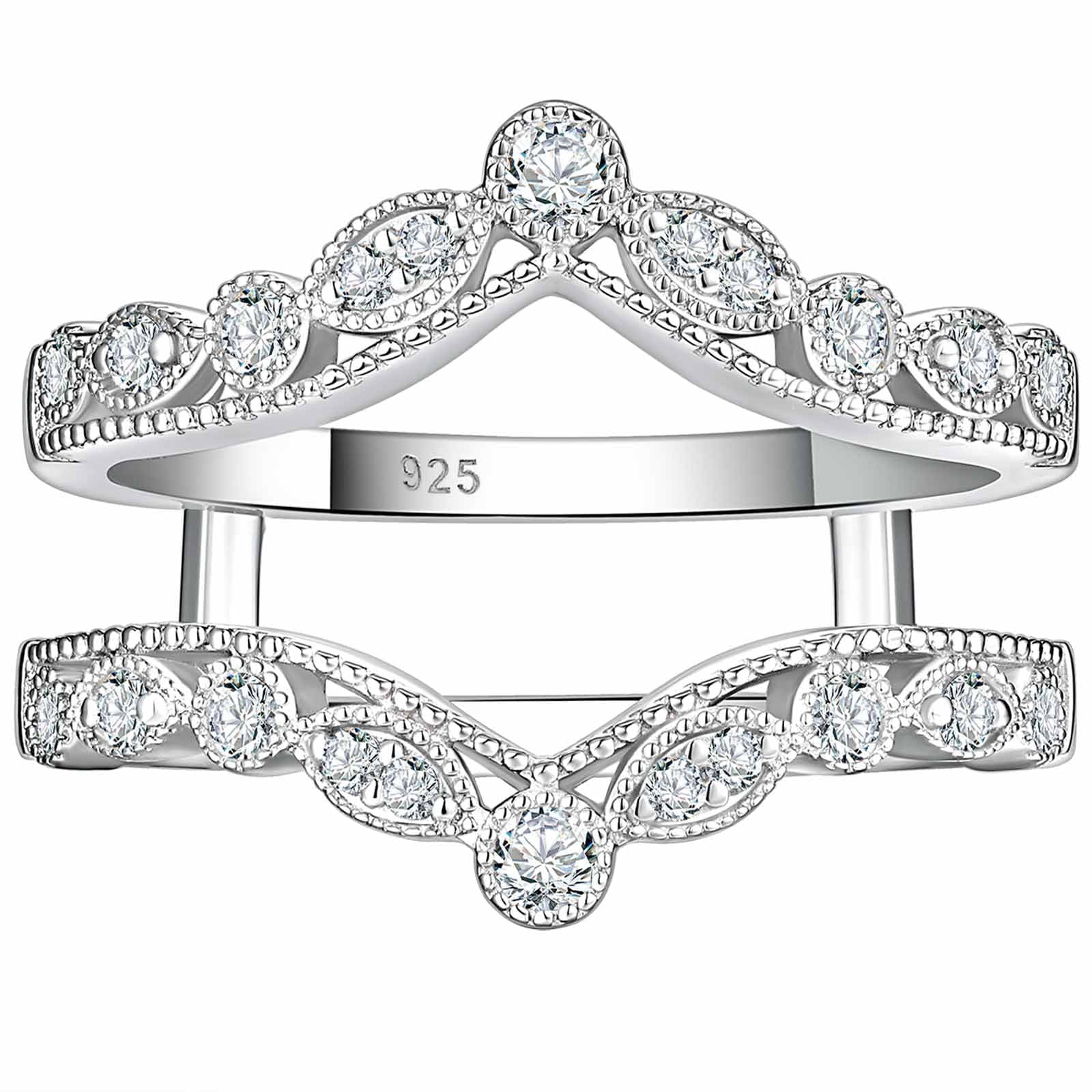 SHELOVES Vintage Style Ring Enhancers for Engagement Ring Adjustable ...