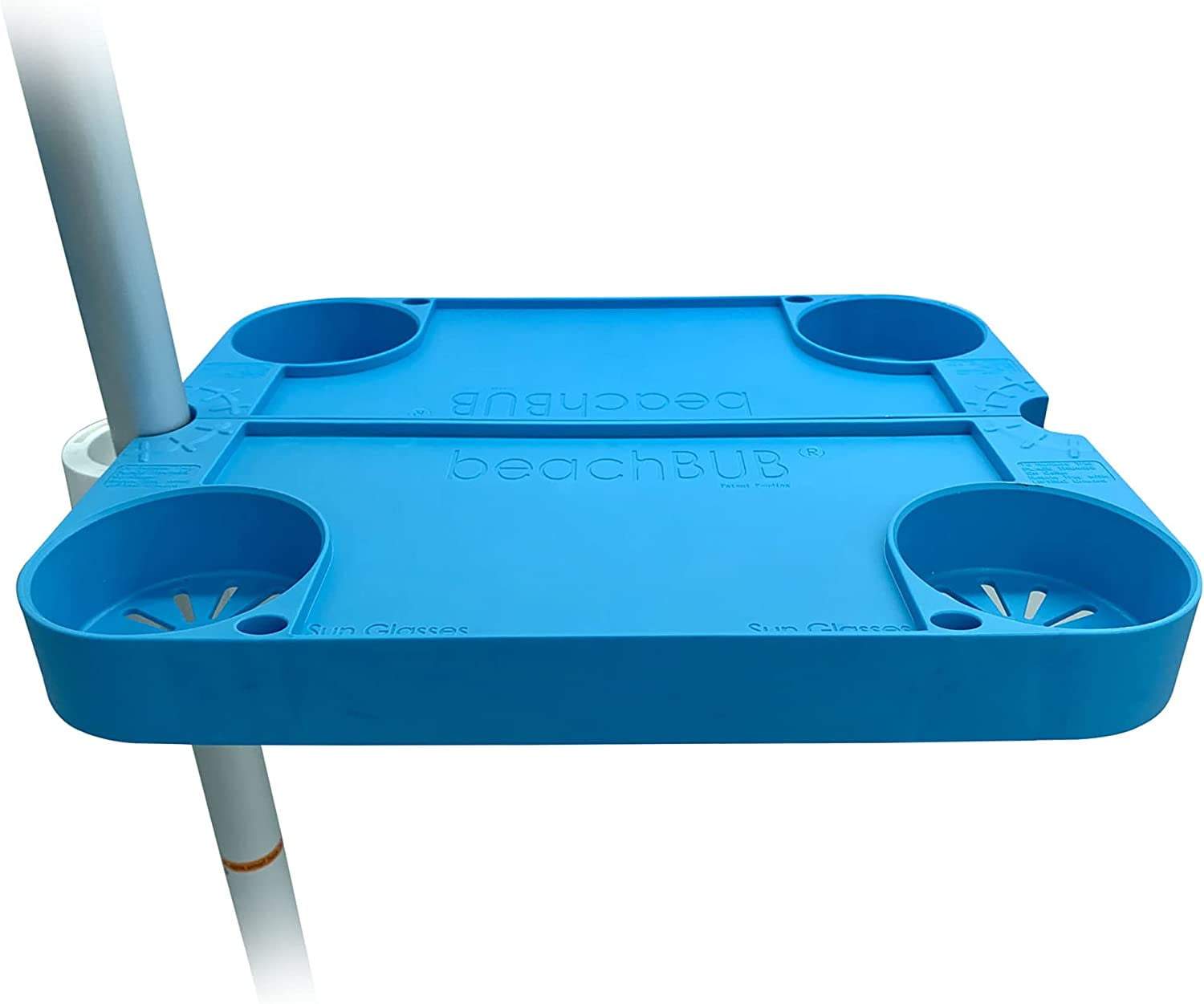 SHEN Tray Table System with 4 Cup Holders - Beach Trip Must Have for ...