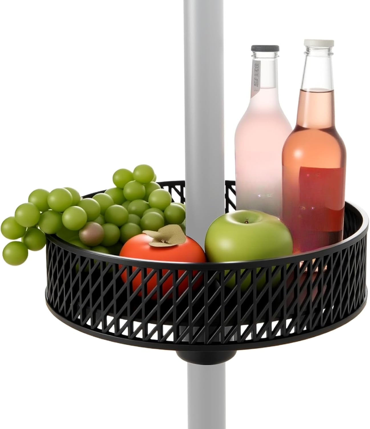 SHEN Umbrella Table Tray - Portable Outdoor Side Table with Umbrella ...