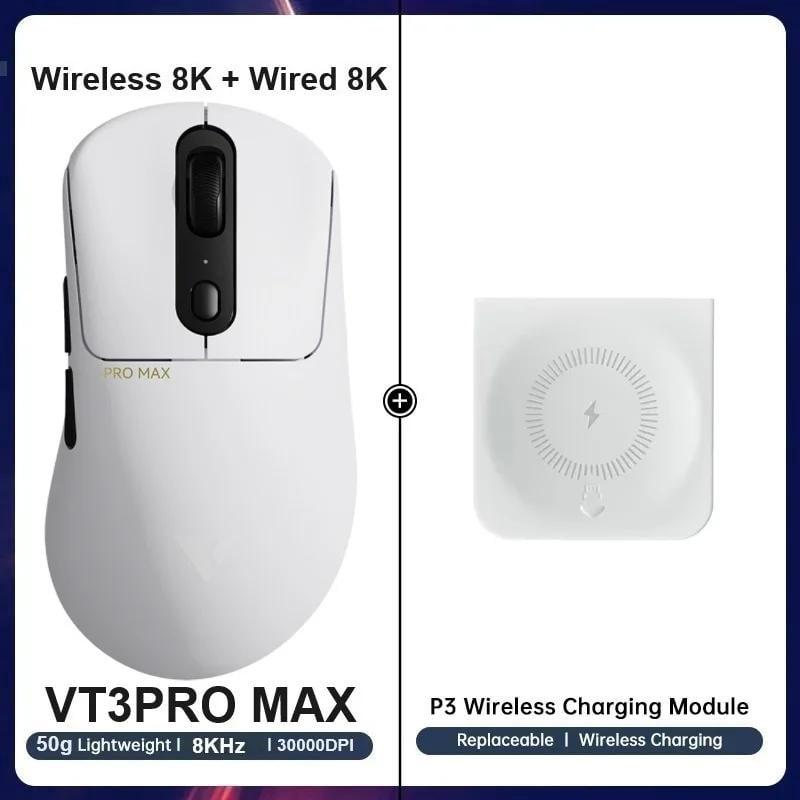SHENDALI VT3Pro Wireless Gaming Mouse 59g Lightweight 8KHz Polling Rate ...
