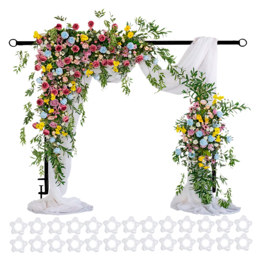 SHENERDA Arch Backdrop Stand Adjustable Metal Party Background Display ...