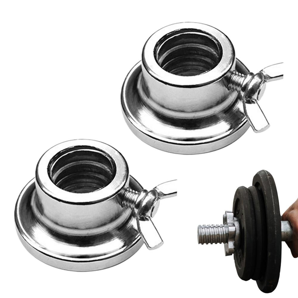 SHENERDA Barbell Collars 2X Spinlock Collars Dumbbell Hex Nut Weight ...