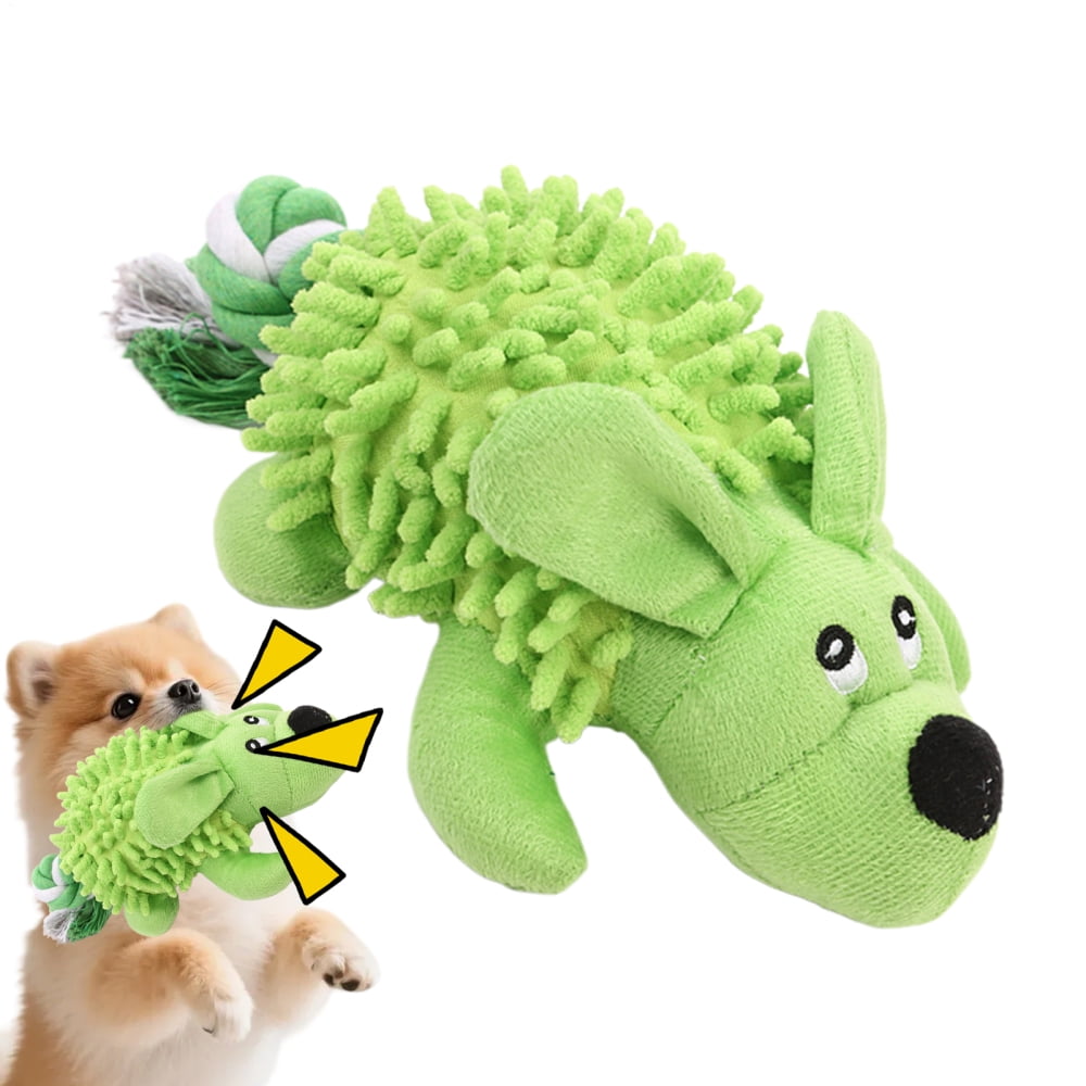 SHENERDA Dog Plush Toys Animal Doll with Cotton Rope Tail Plush ...