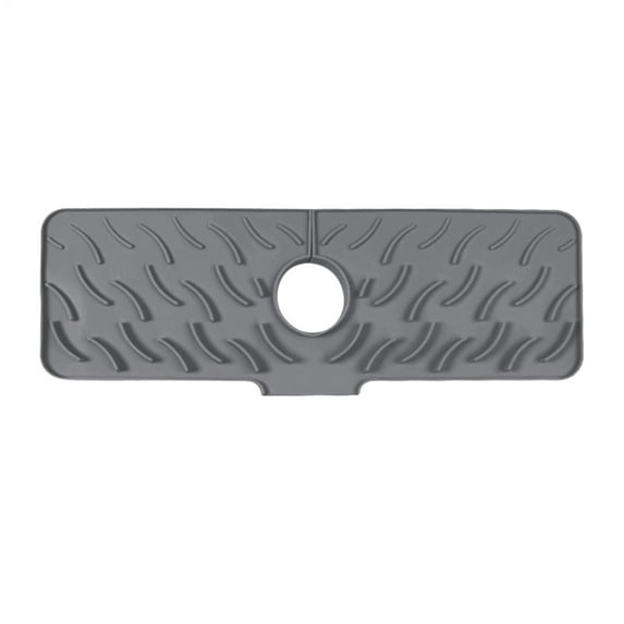 SHENERDA Faucet Guard Mat Silicone Kitchen Sink Faucet Drip Mat ...