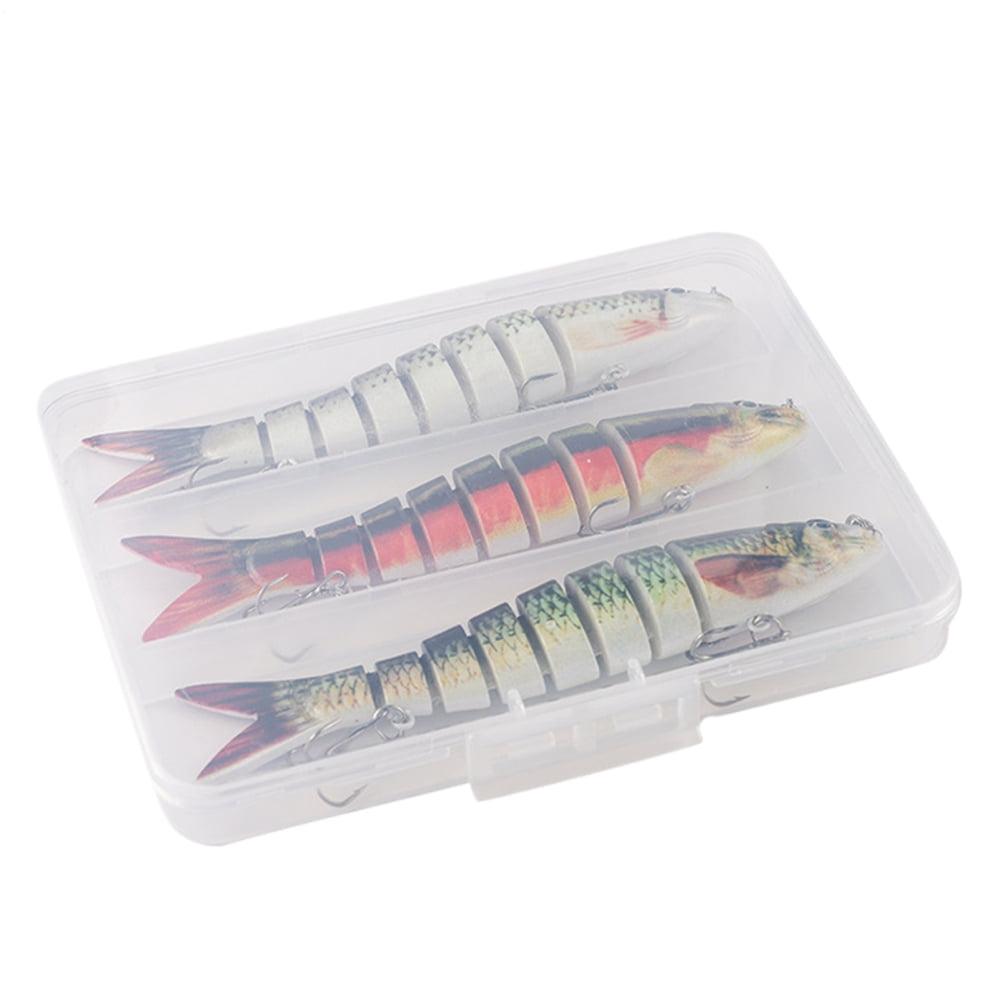 SHENERDA Fishing Lures for Freshwater Simulation Angling Baits 3 Pieces ...