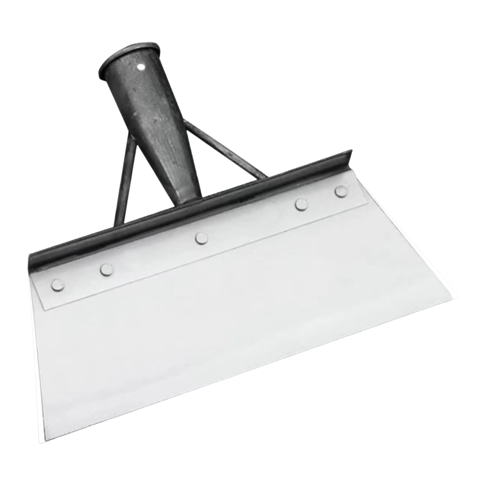 SHENERDA Flat Head Shovel,Ergonomic Metal Lightweight Flat Cleaning ...
