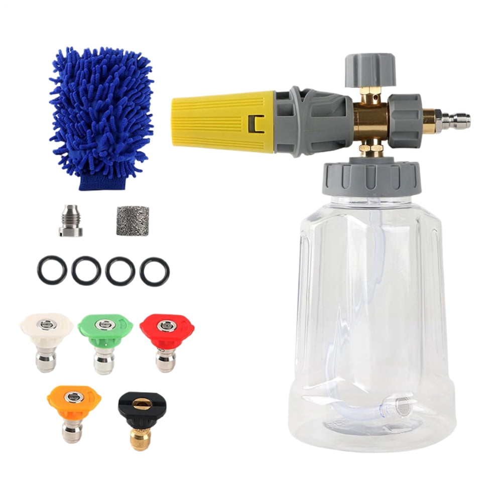 SHENERDA Foam Cannon House Wash Wide Base Heavy Duty Foam Sprayer ...